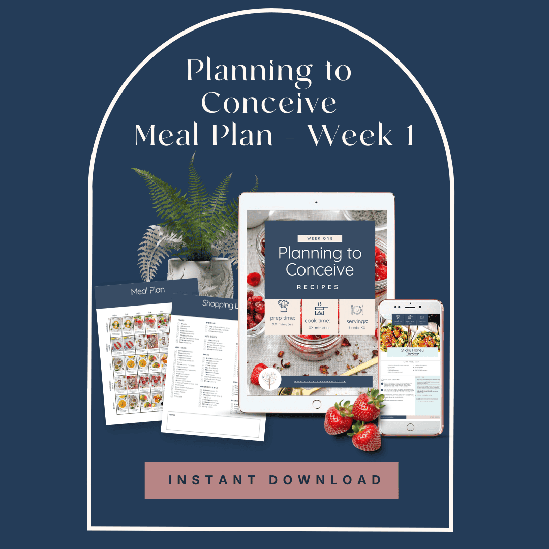 Planning to Conceive Meal Plan – Week 1 | TCM-Based Fertility Support ...